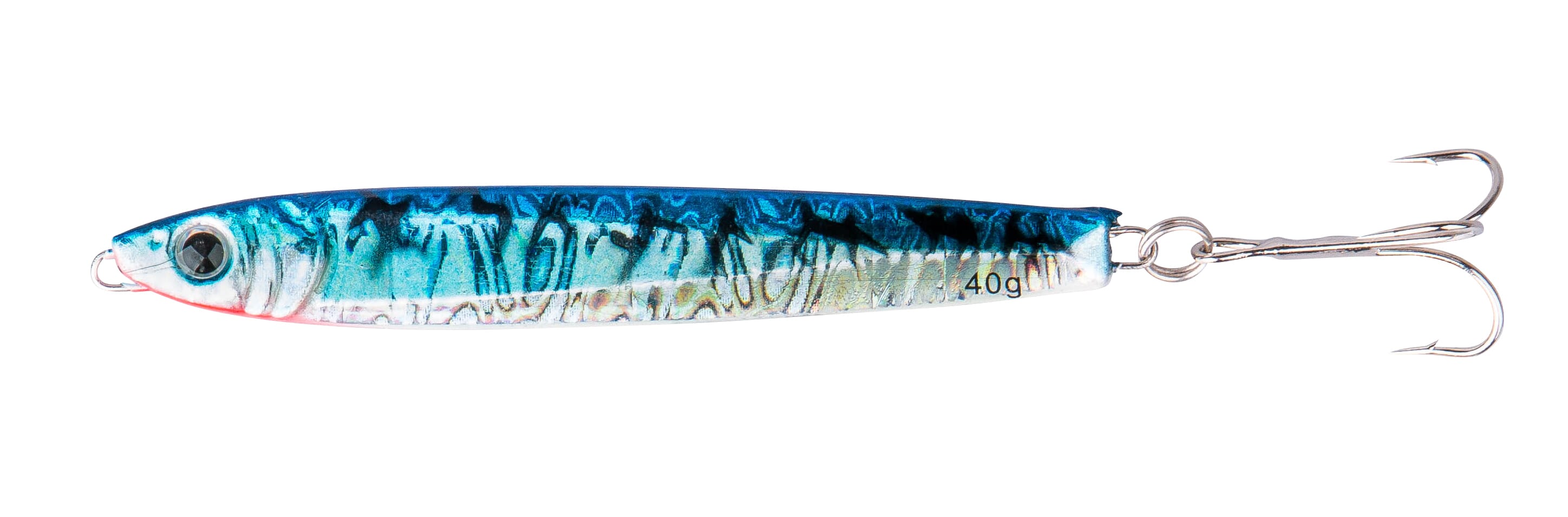 R.T. Jig Master 60g sølv/blå - NORSK FLETTERI AS