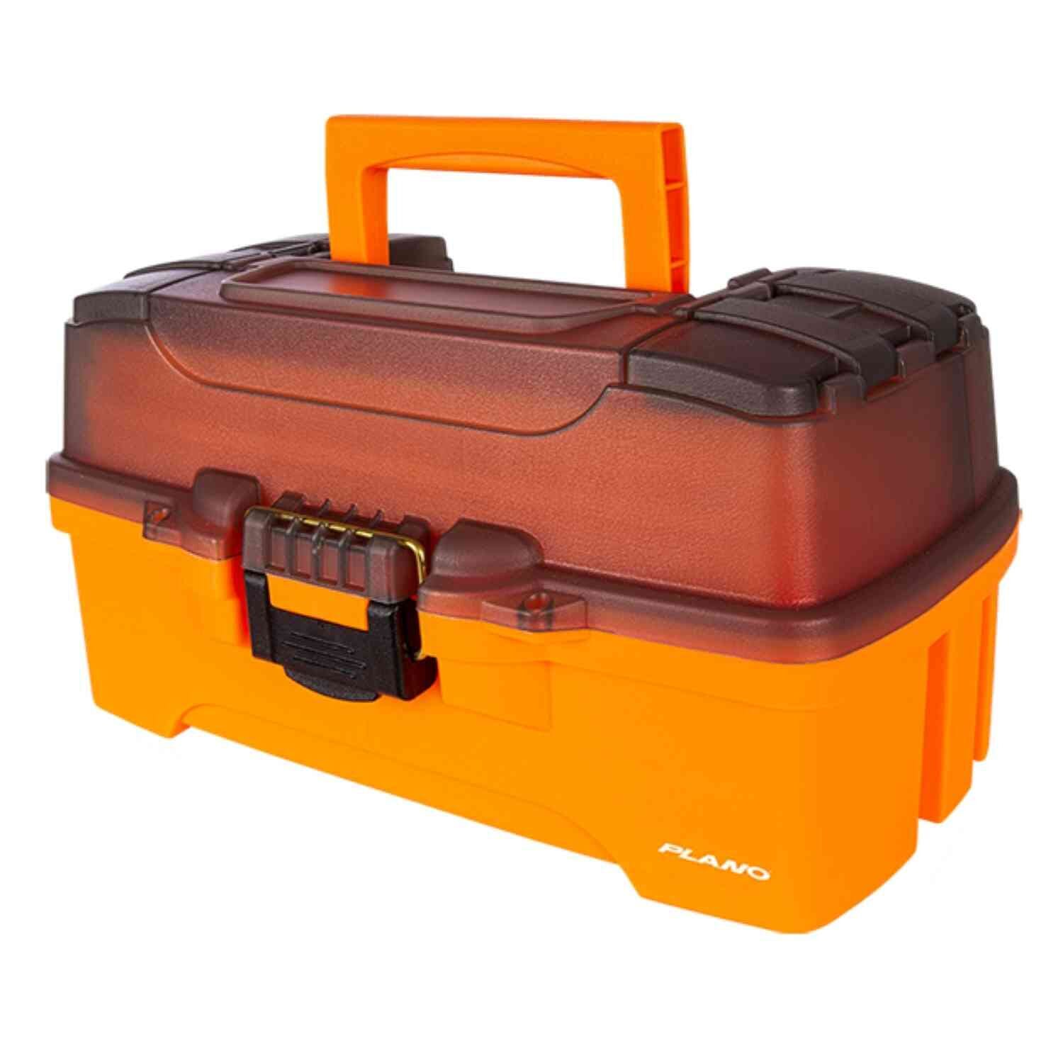 Plano Two-tray Tackle Box Orange - NORSK FLETTERI AS